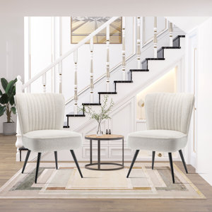 Wade Logan® Ava-Skye Upholstered Side Chair & Reviews | Wayfair